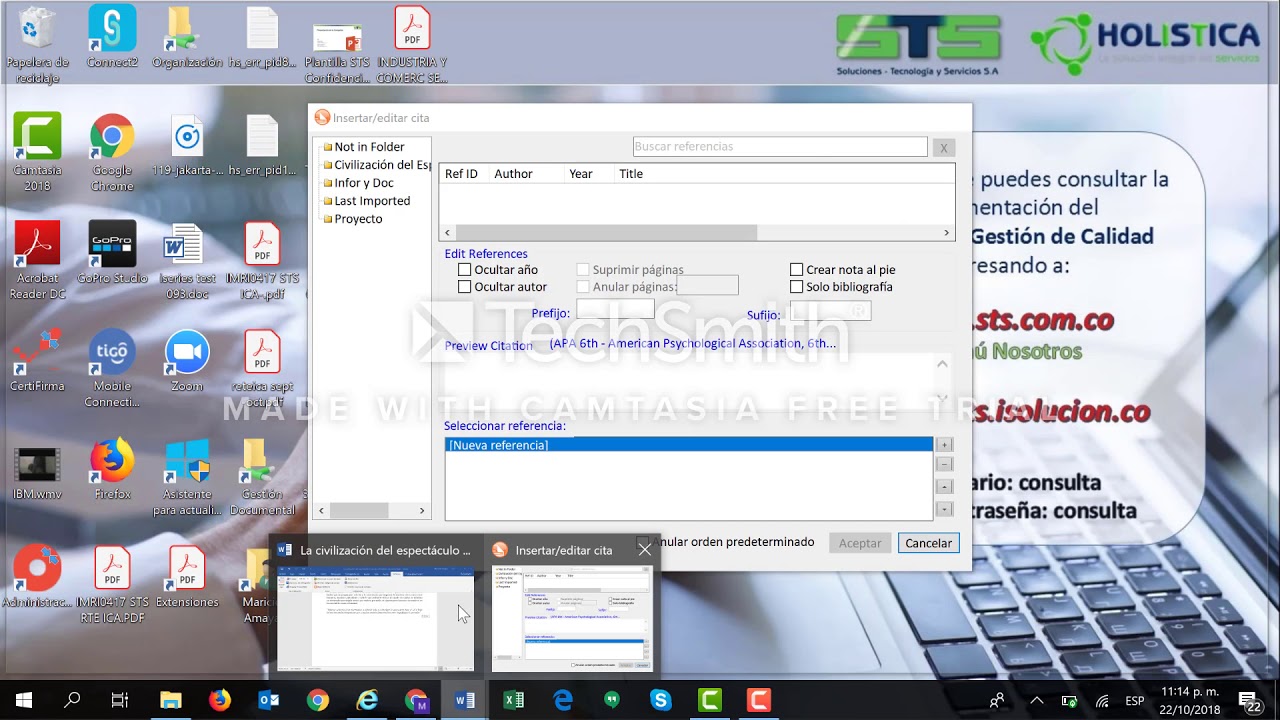 Tutorial RefWorks - YouTube