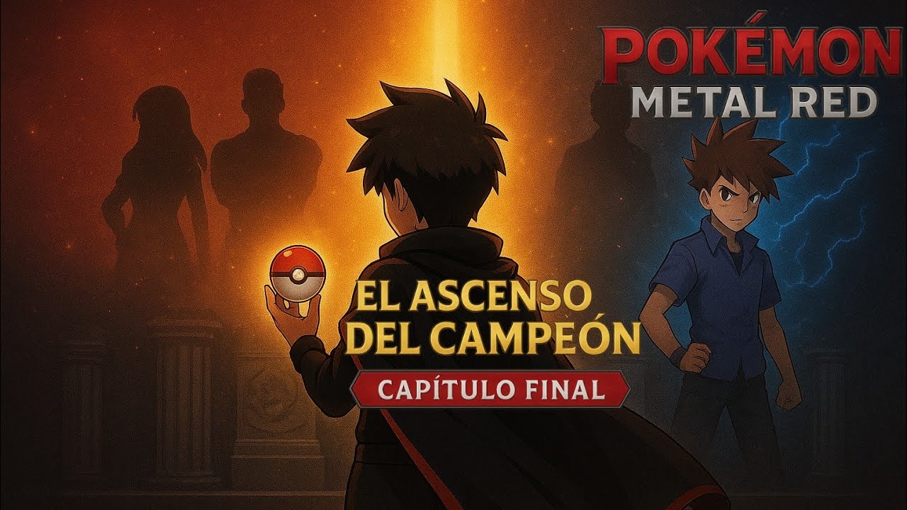 🏆 POKÉMON METAL RED Capítulo Final – “¡El Ascenso del Campeón!” ⚔️ El ...