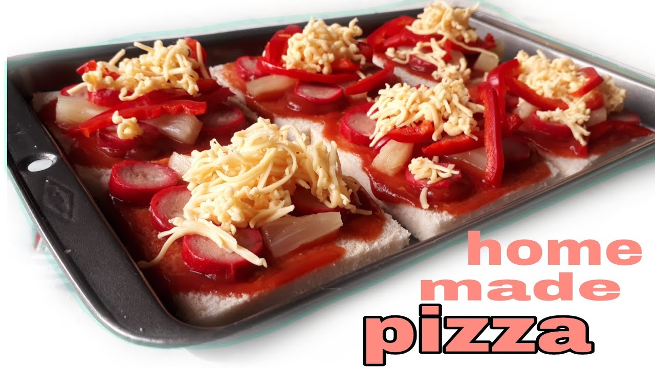 How to make pizza at home fast and easy - YouTube