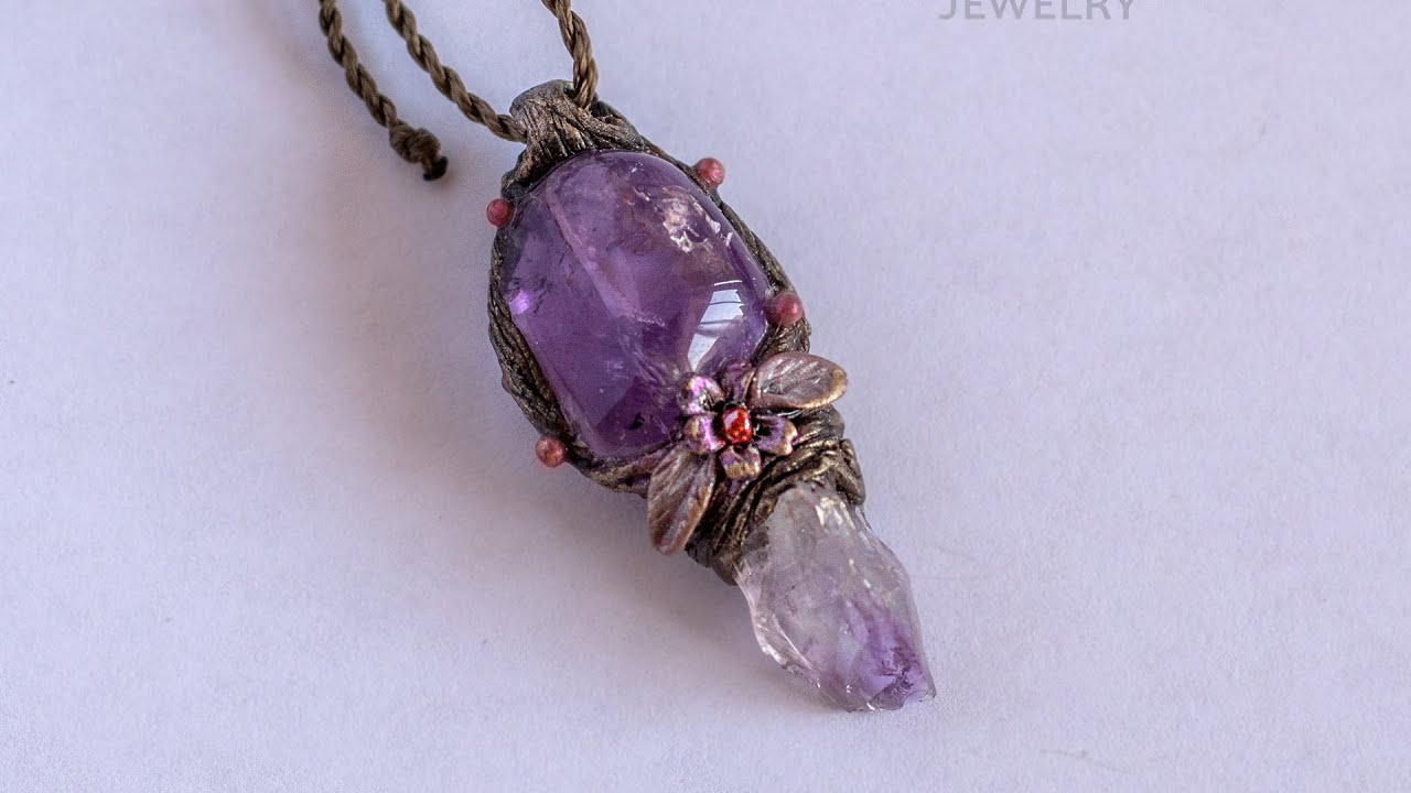 Handmade Amethyst Pendant | Unleash the Magic Perfect Amulet elf ...