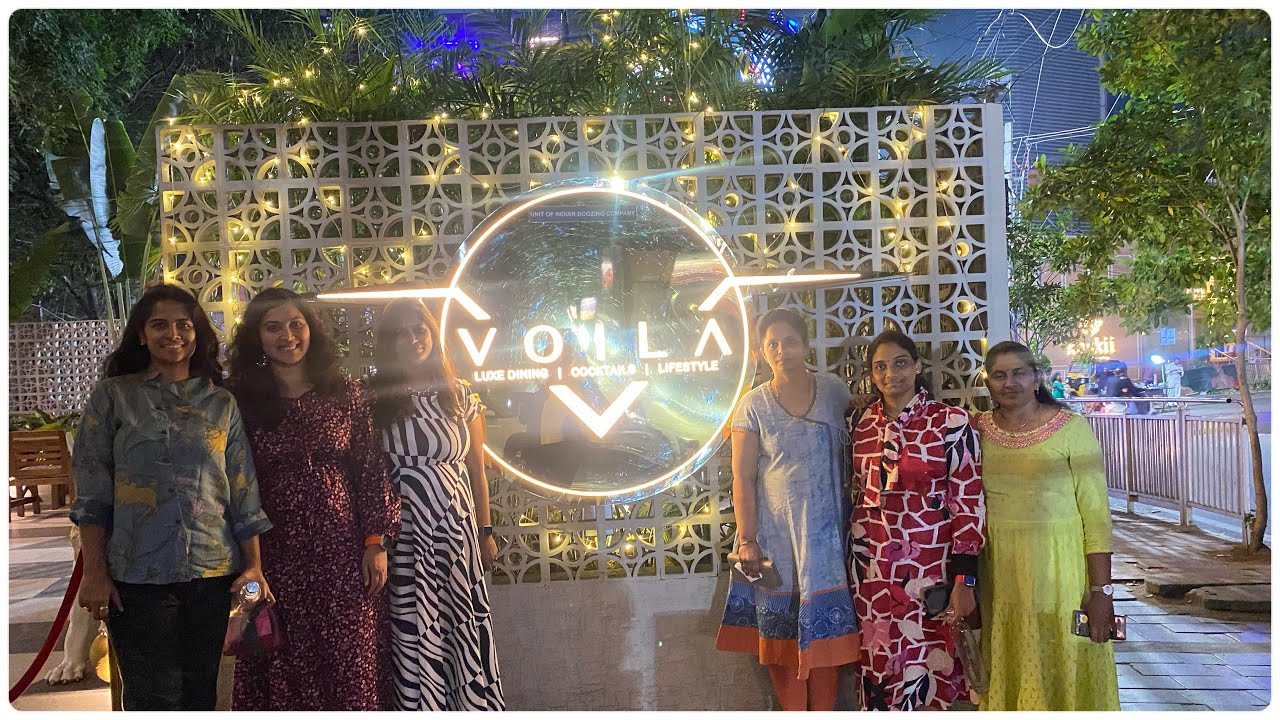 || Voila Restaurant || || Friends outing || Dinner || Delicious food ...