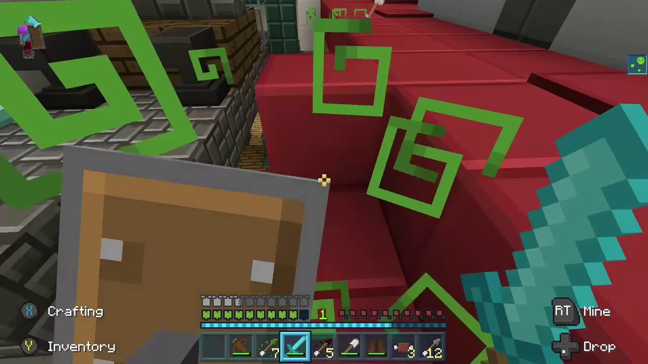 Minecraft: my custom shrunk map (the miners cabin)! part 2 - YouTube