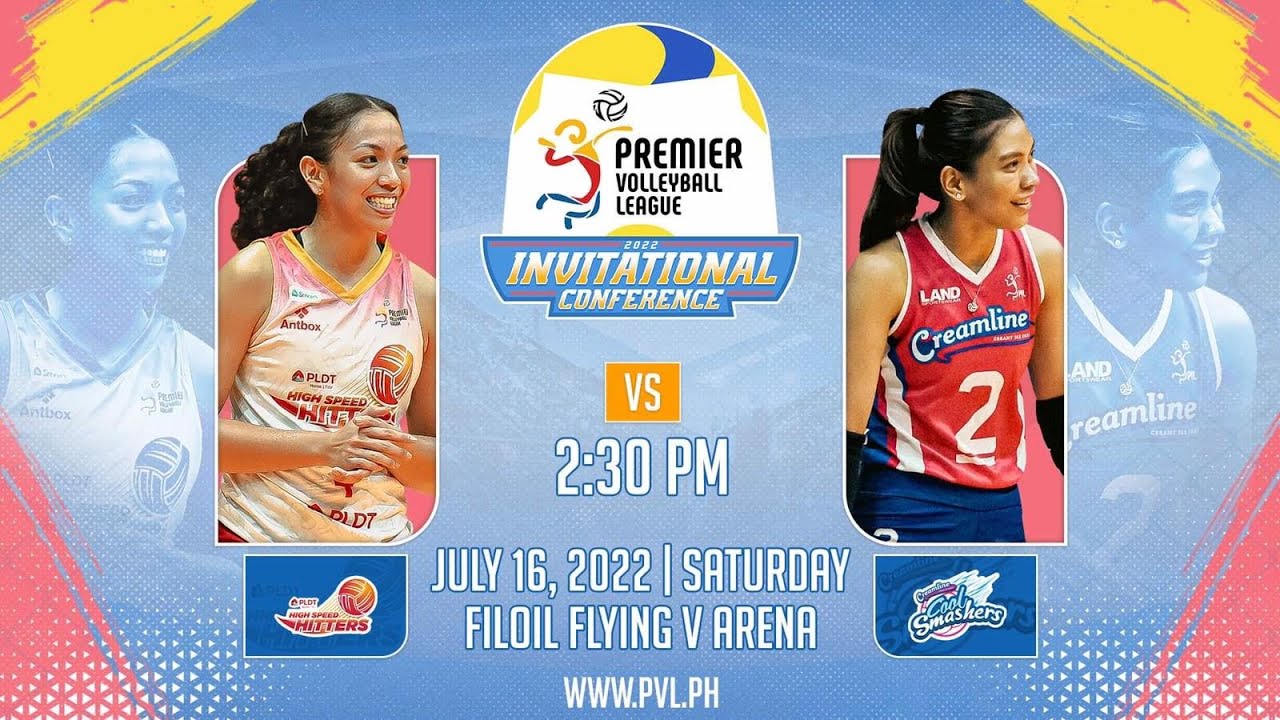 PLDT vs CREAMLINE | GAME 1 JULY 16 2022 | 2022 PVL INVITATIONAL ...