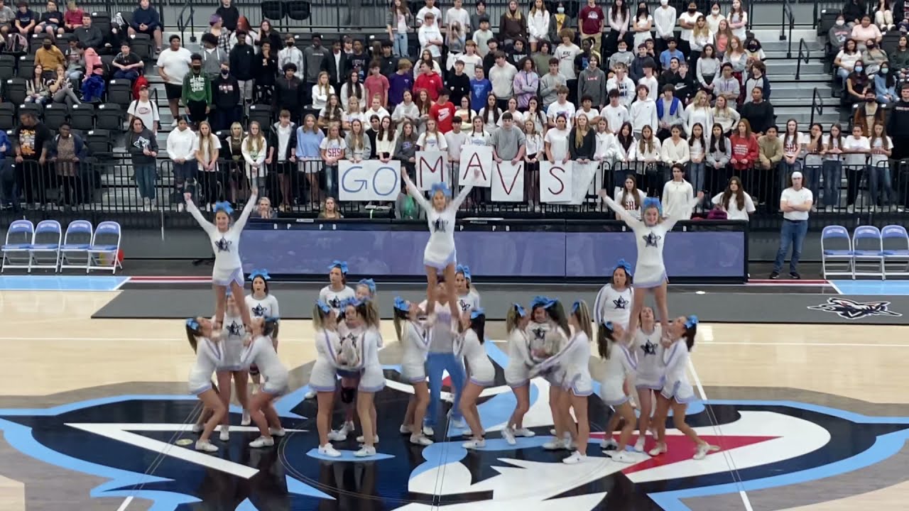 Southside MAVS Varsity Cheer 11-30-21 - YouTube