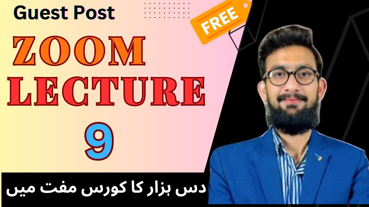 Zoom Lecture 9 Guest posting video.. - YouTube
