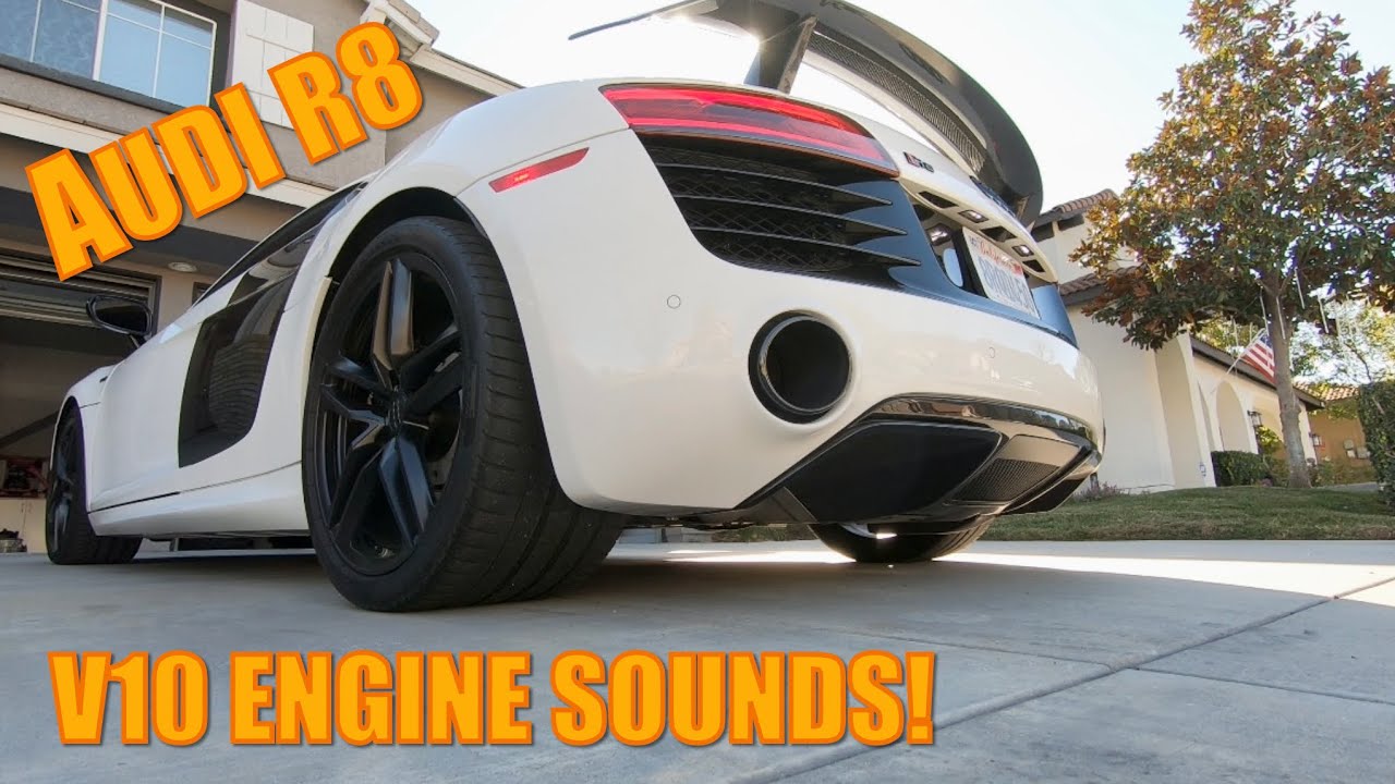 Just the Sounds // AUDI R8 V10 - YouTube
