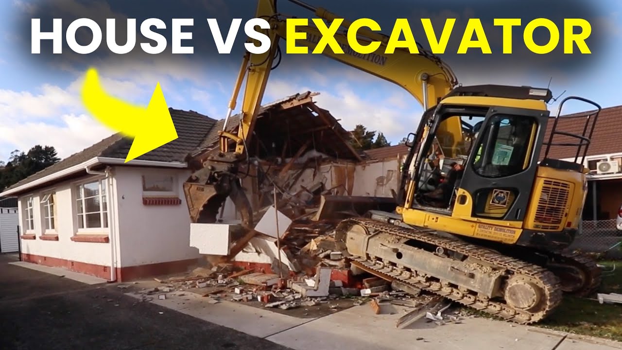 House Demolition w/Timelapse - YouTube