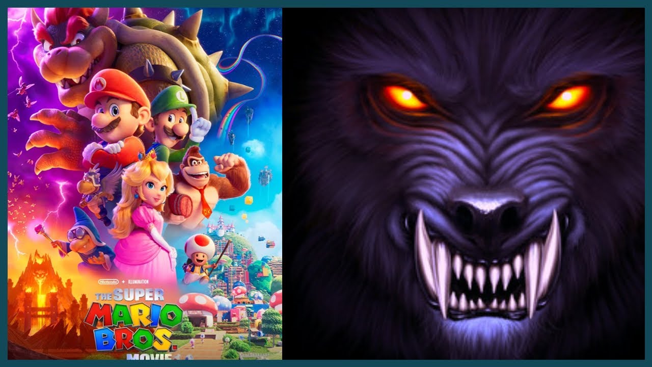 Werewolf Super Mario Bros Among Us | J-Team Scary Family Adventure ...