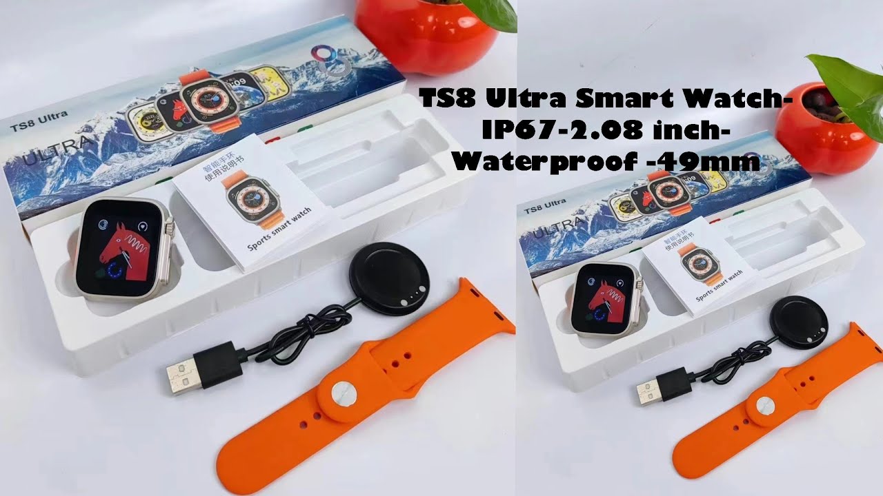 TS8 Ultra Smart Watch-clone - IP67-2.08 inch-Waterproof -49mm Series 8 ...