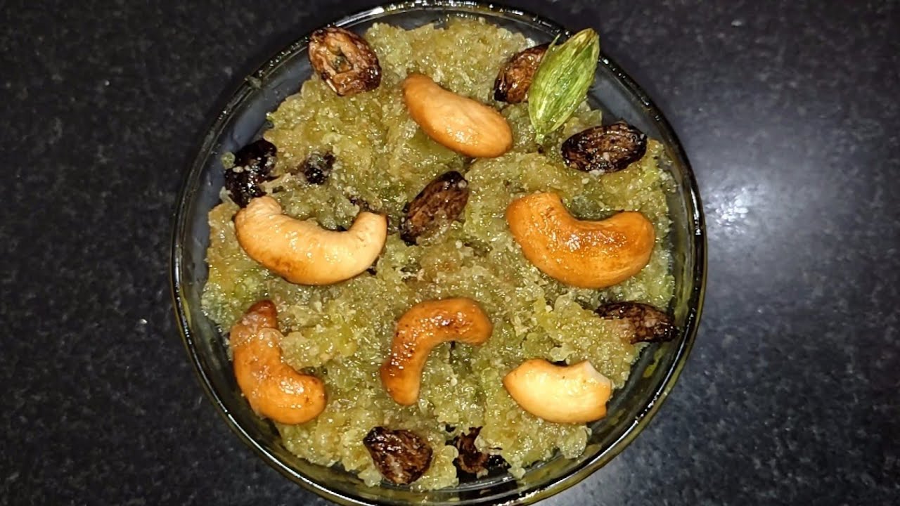 Chayote Halwa (Chow Chow Halwa) - YouTube