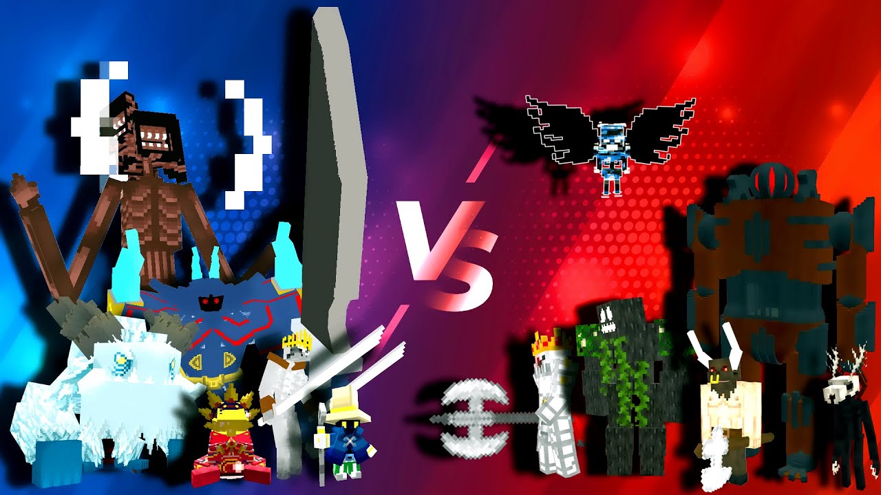 Mobs VS Mobs Minecraft MCPE | BEDROCK Mob Battle - YouTube