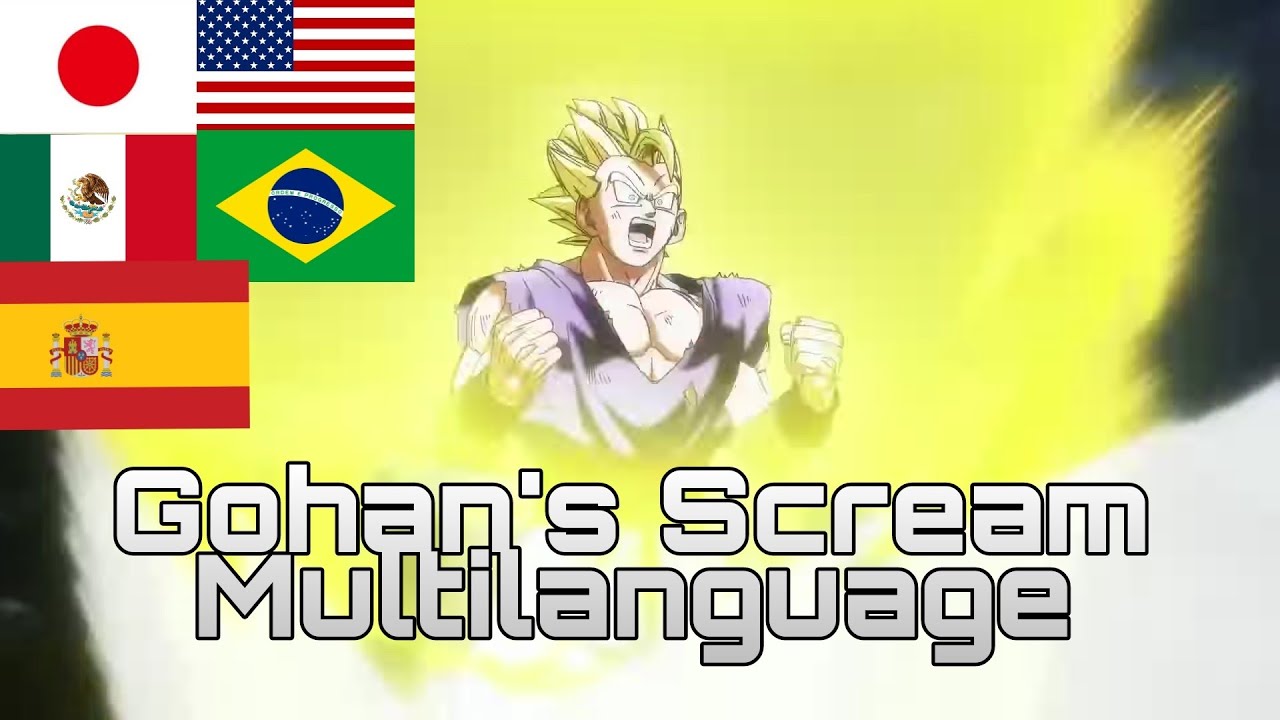 Gohan's Scream Multilanguage - Dragon Ball Super: Super Hero (Trailer ...