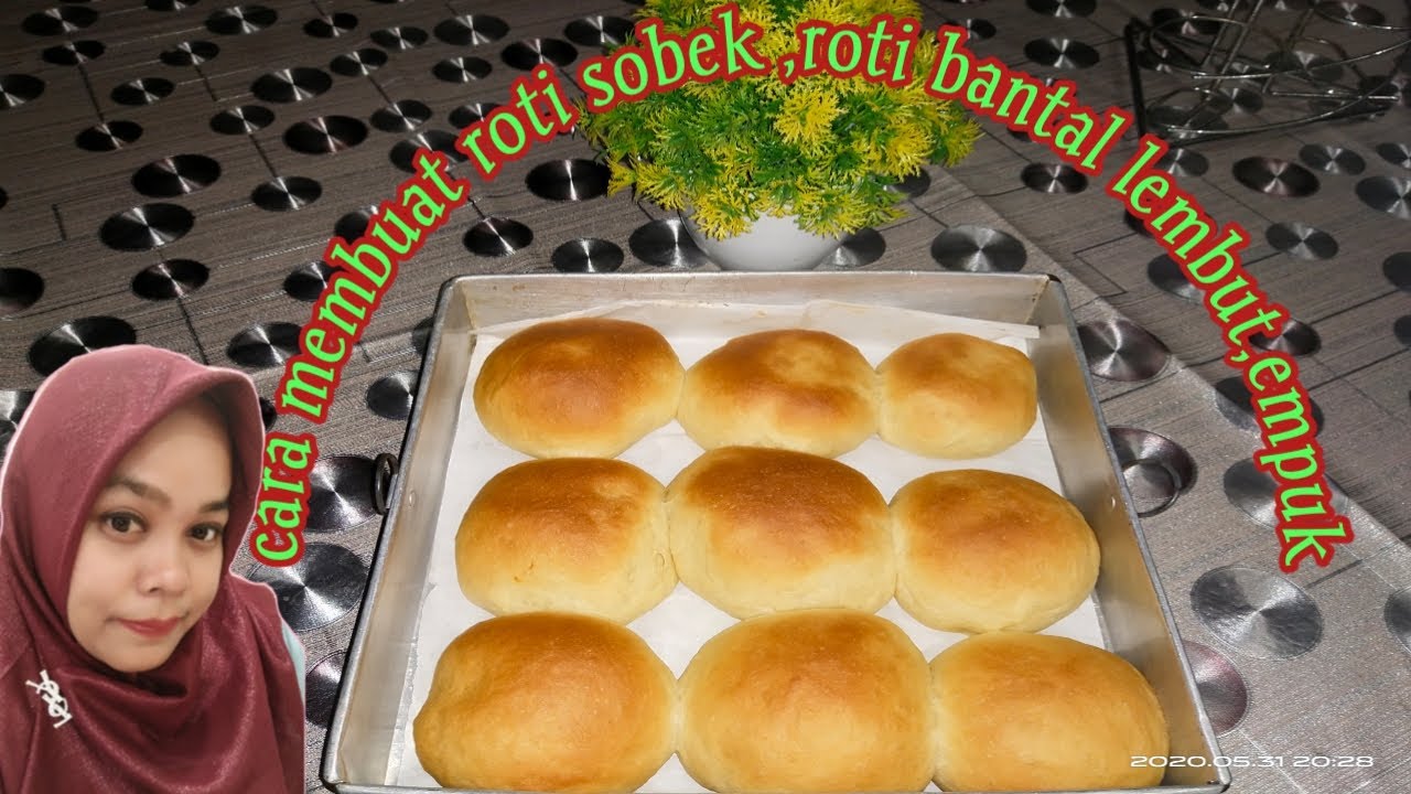 Cara membuat roti sobek ,roti bantal lembut - YouTube