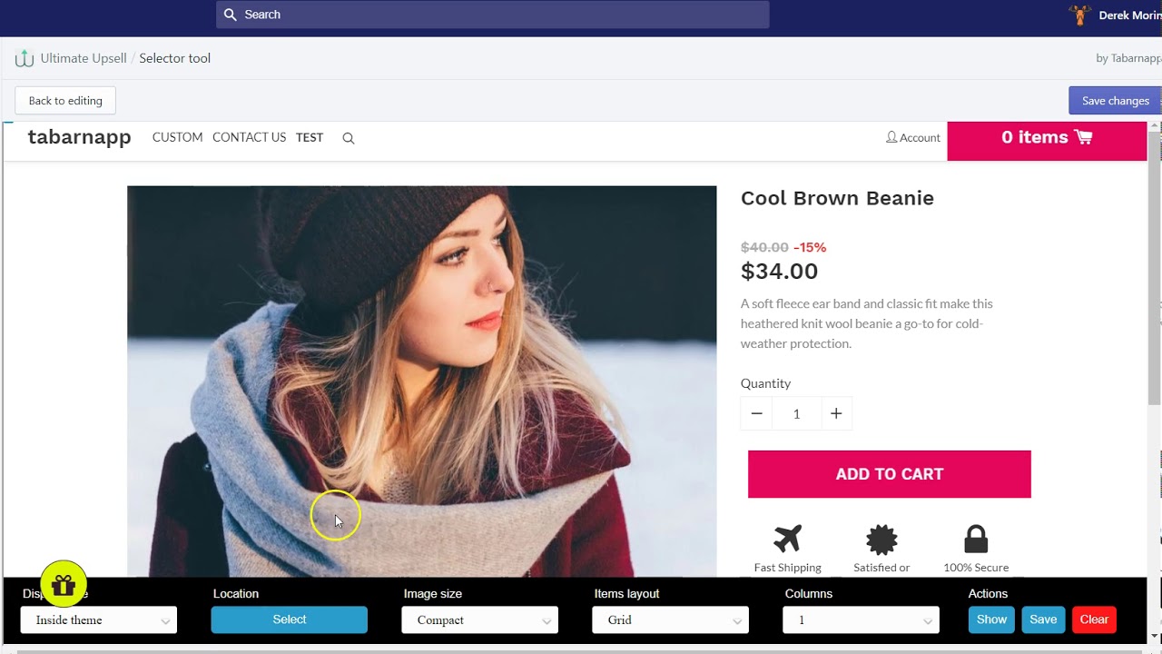 Create a first upsell in Shopify - Ultimate Upsell App - YouTube