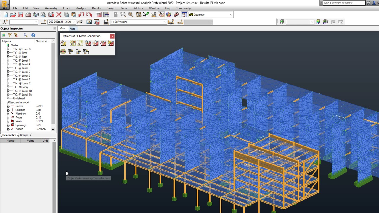 Structural Analysis Generate Finite Element Mesh And Perform Analysis structural-analysis-generate-finite-element-mesh-and-perform-analysis