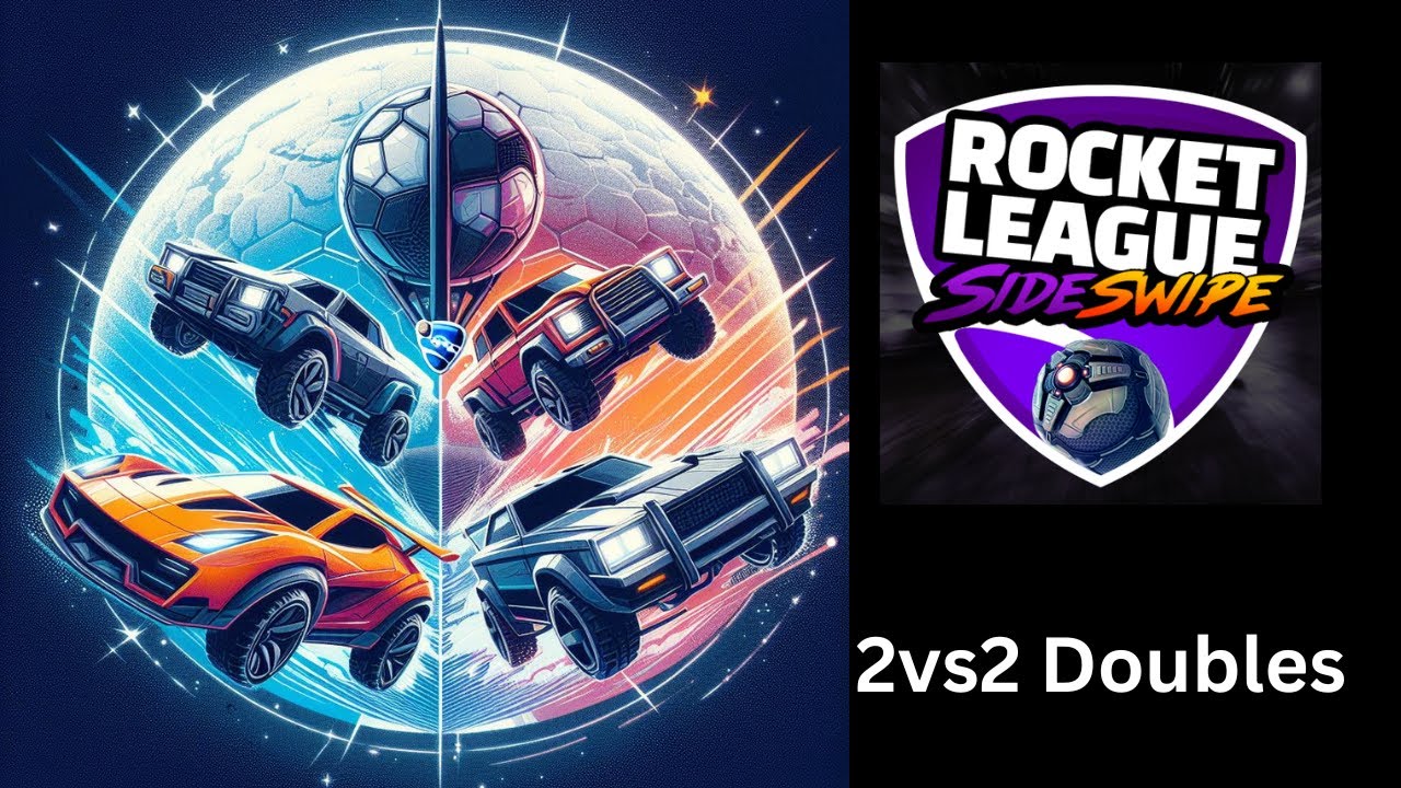 2v2 Ranked Doubles | Rocket League Sideswipe | Gameplay #1 - YouTube
