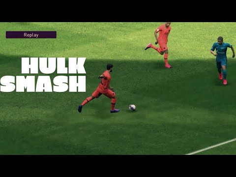 HULk shots in PES 2020 mobile - YouTube