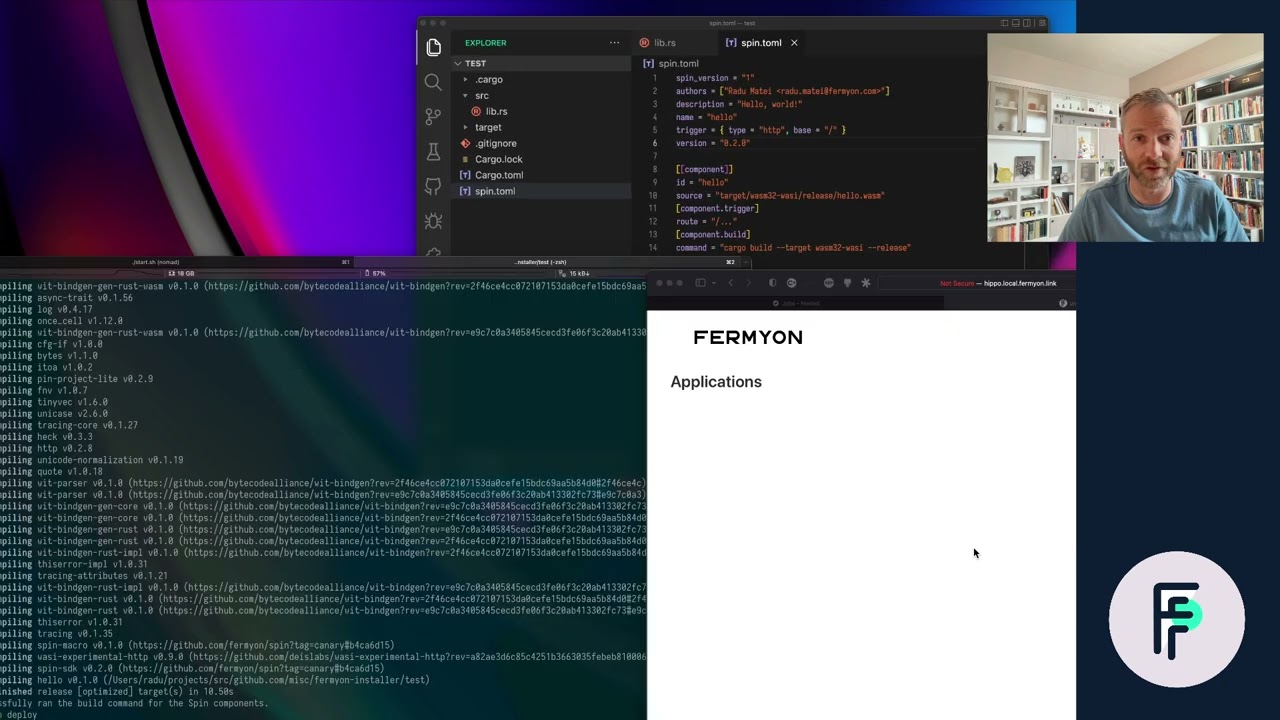 Fermyon Local Quickstart - YouTube