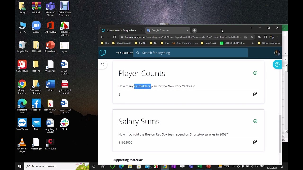 Spreadsheets 3 Analyze Data Exercise Pivot Tables - YouTube