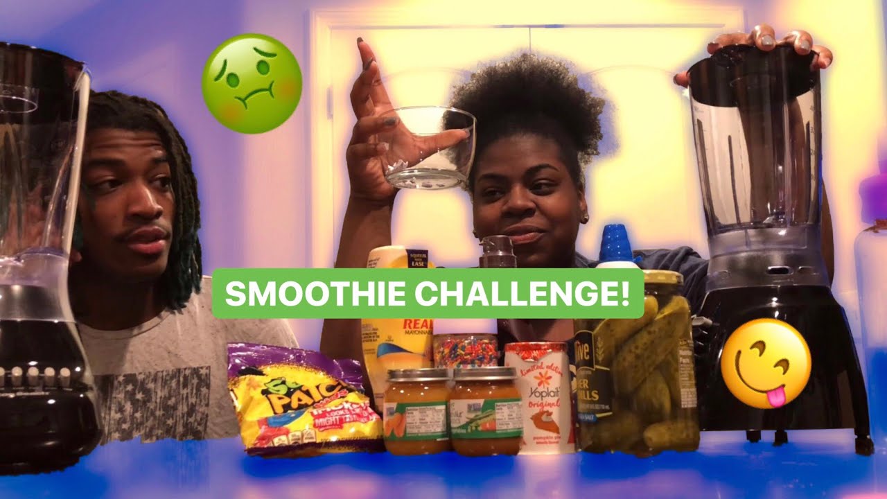 SMOOTHIE CHALLENGE *GOOD vs.GROSS - YouTube