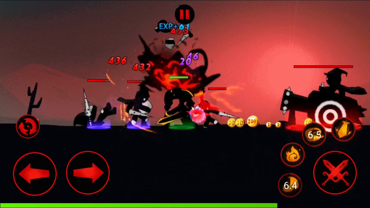 Legends of stickman gameplay - YouTube