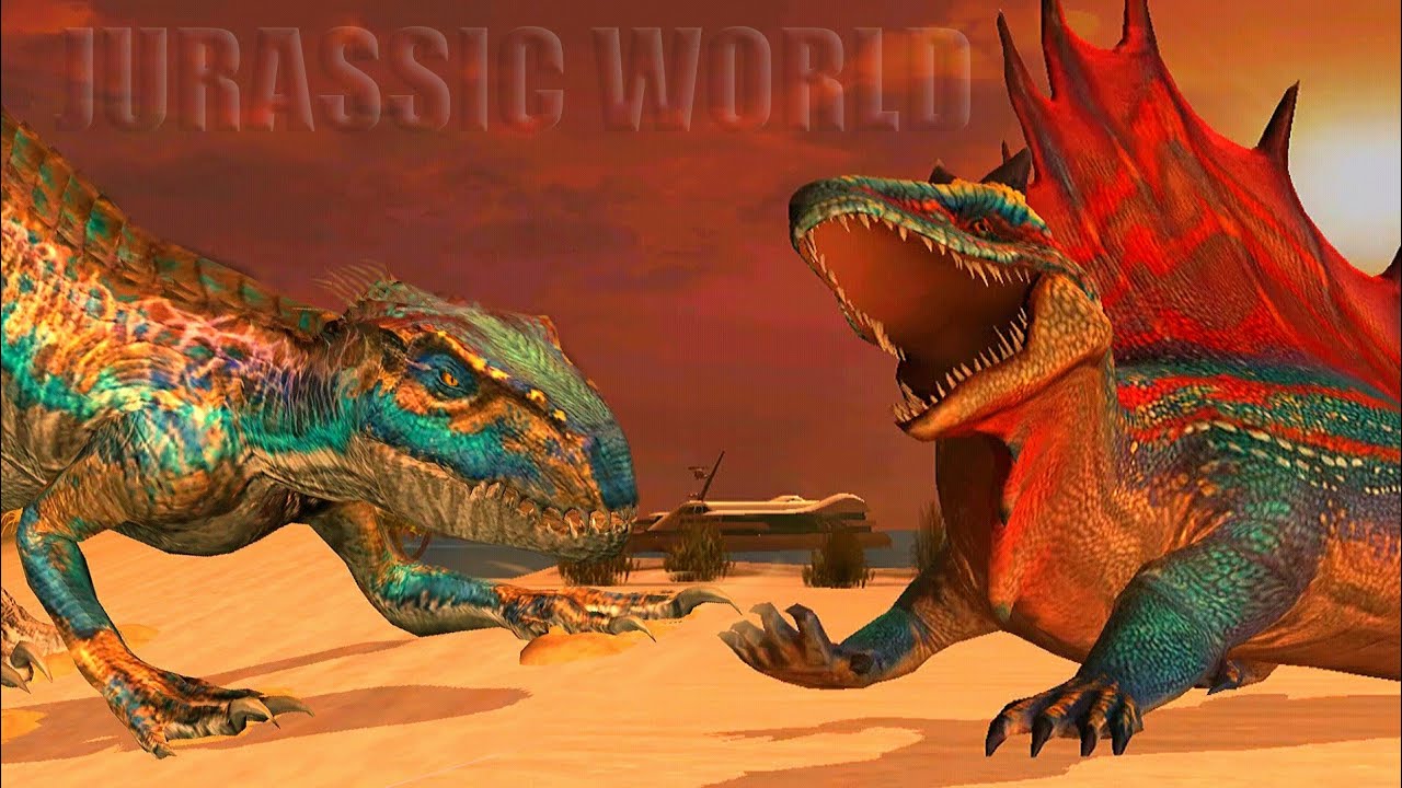 JURASSIC TOUR: VIP DIMETROCARNUS Vs INDORAPTOR | JURASSIC WORLD THE ...