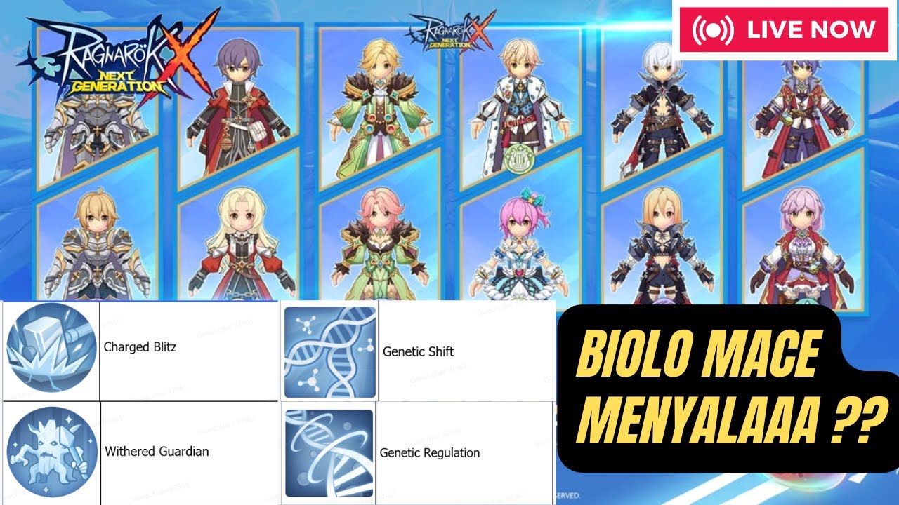 (🔴 LIVE) ROX(Frenetic land) - Biolo menyala?? atau job ijo menyala ...