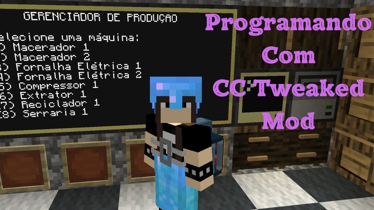 Live Minecraft 1.19.2 Modpack 11 - Programando com o CC Tweaked Mod - YouTube