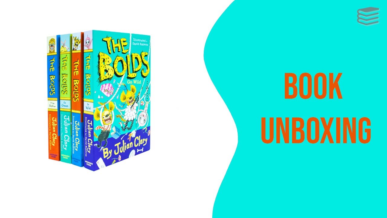 The Bolds Series Collection 4 Books Set By Julian Clary - Book Unboxing ...