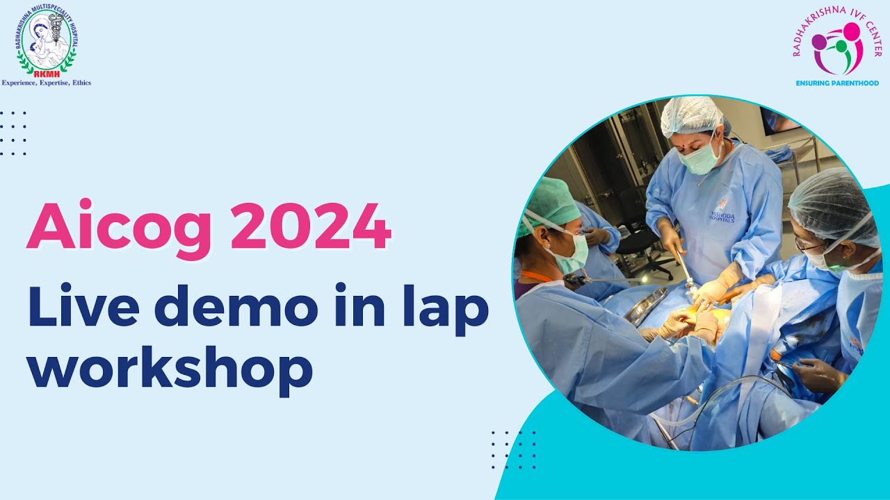 Aicog 2024 | Live demo in lap workshop | Dr. Vidya V Bhat- Radhakrishna ...