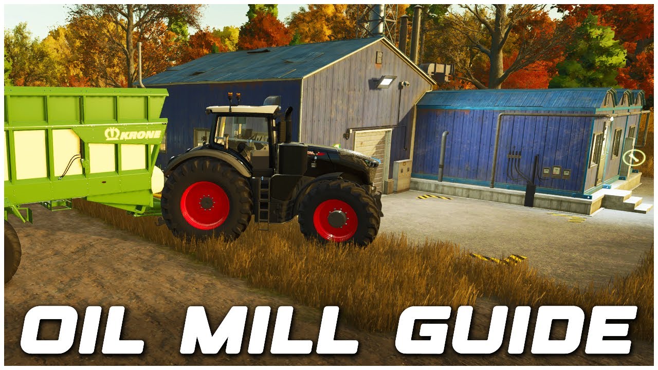 Farming Simulator 25 How the Oil Mill Works (Worth Buying?) - YouTube