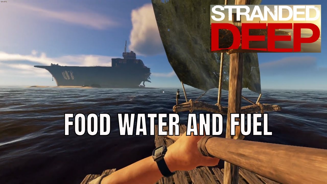 Stranded Deep Ep 15 A Trip To The Aircraft Carrier - YouTube