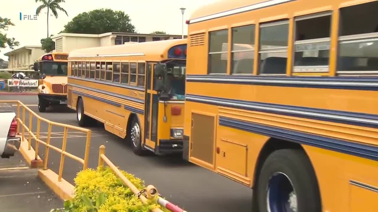 3 school bus routes back on the road on Hawaii Island - YouTube