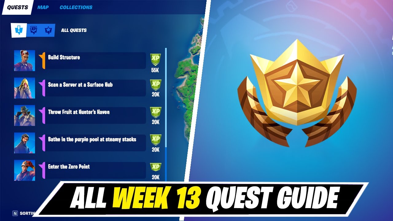 Fortnite All Week 13 Epic & Legendary Challenge Guide (Chapter 2 Season ...
