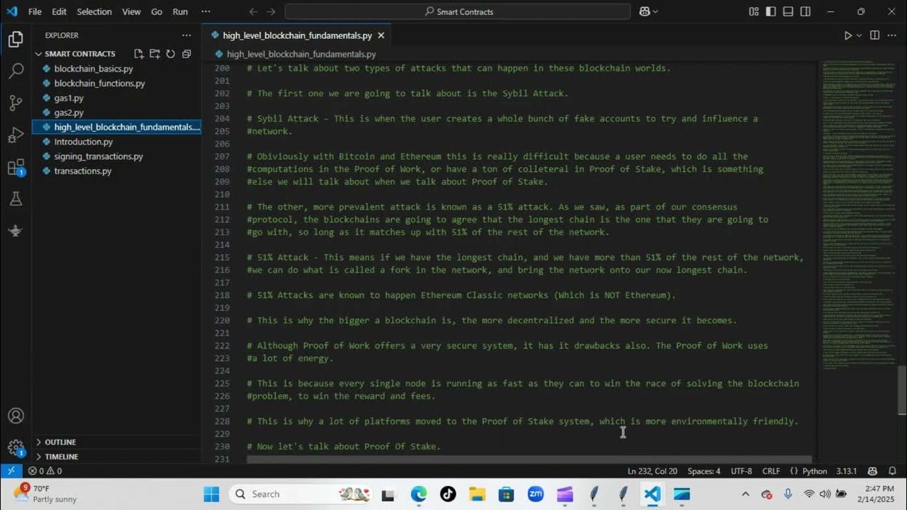 Python Papi / Smart Contracts - High Level Blockchain Fundamentals - Day 3 - YouTube