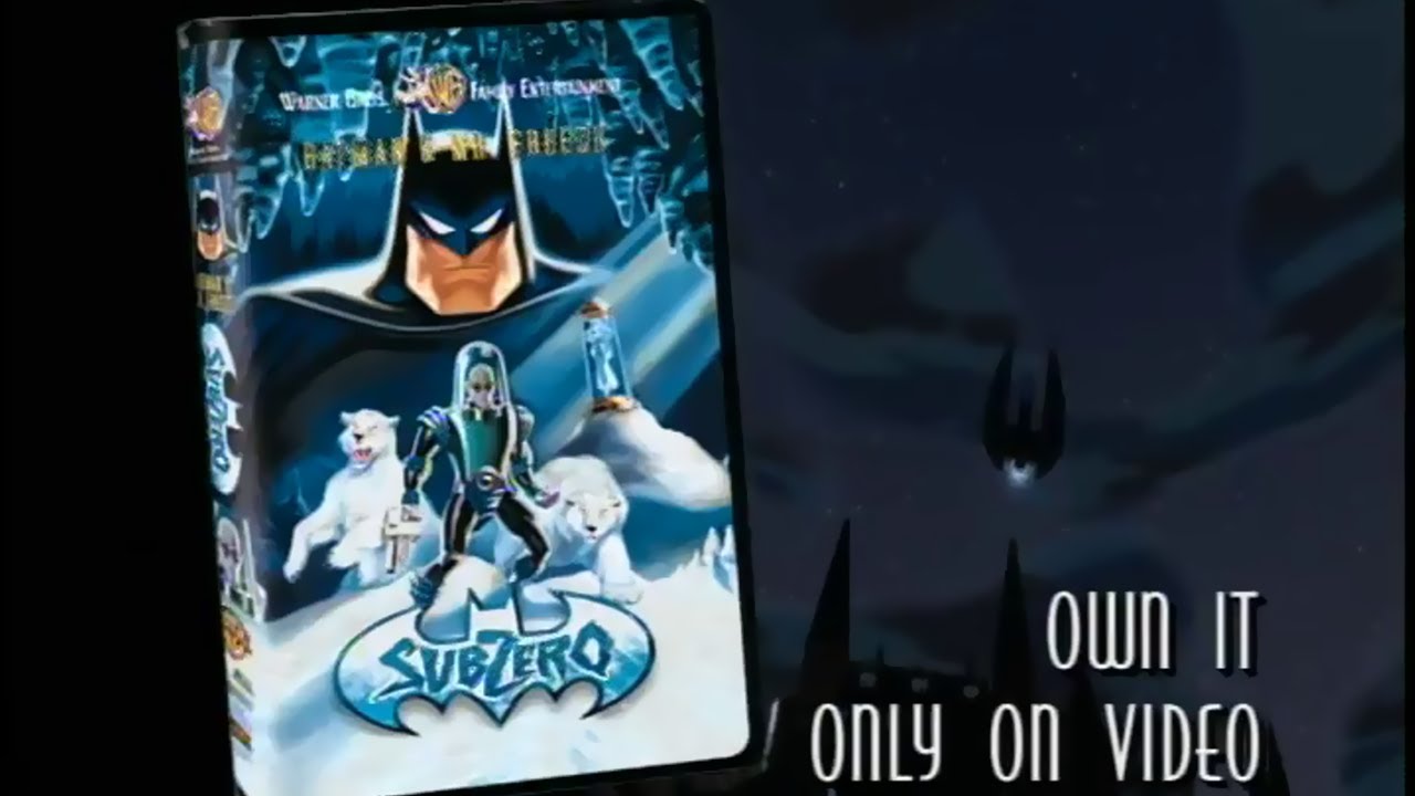 "Batman and Mr Freeze: Sub-Zero" VHS Trailer - YouTube
