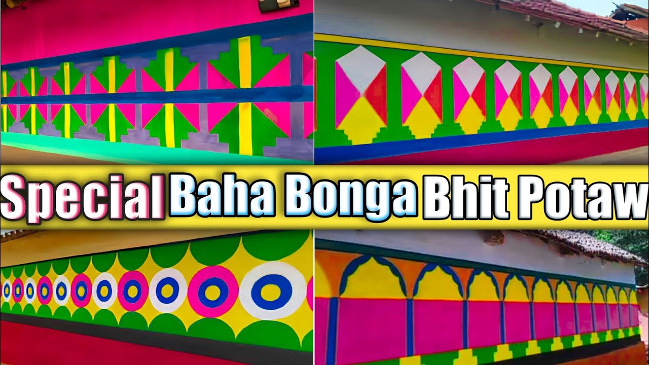 🌷🥀Baha Bonga Bhit Potaw 🌷🌺 Santali Cultural Festival 🥀 Santali ...