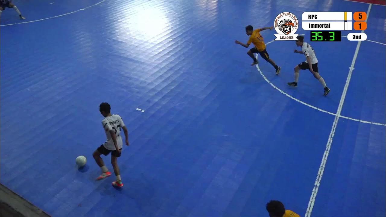 Thein Hla Futsal League-1 Match Day 14 RPG Fc Vs Immortal Fc - YouTube