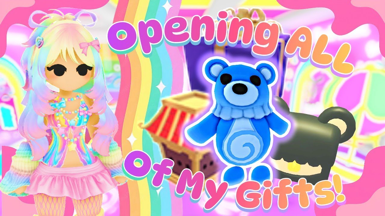 Opening ALL Of My Gifts And Boxes in Adopt Me! Roblox Adopt Me - YouTube