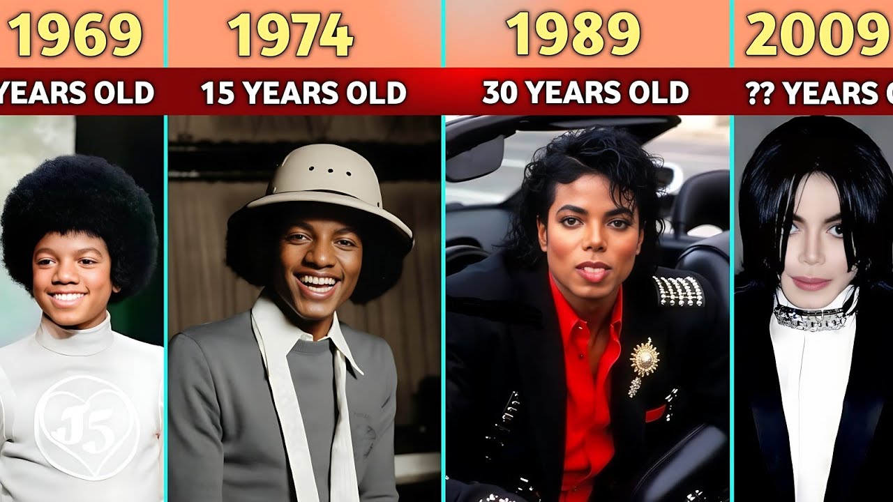 Michael Jackson Evolution From 1958 To 2009 🐒 - YouTube
