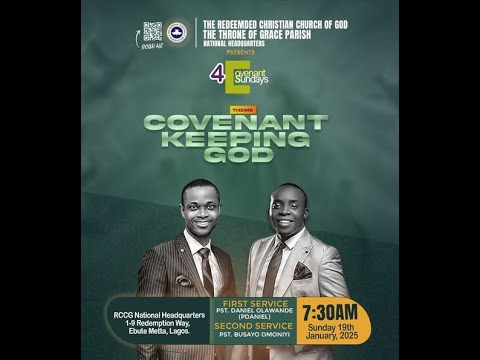 2ND SPECIAL SUNDAY SERVICE|| COVENANT KEEPING GOD - YouTube