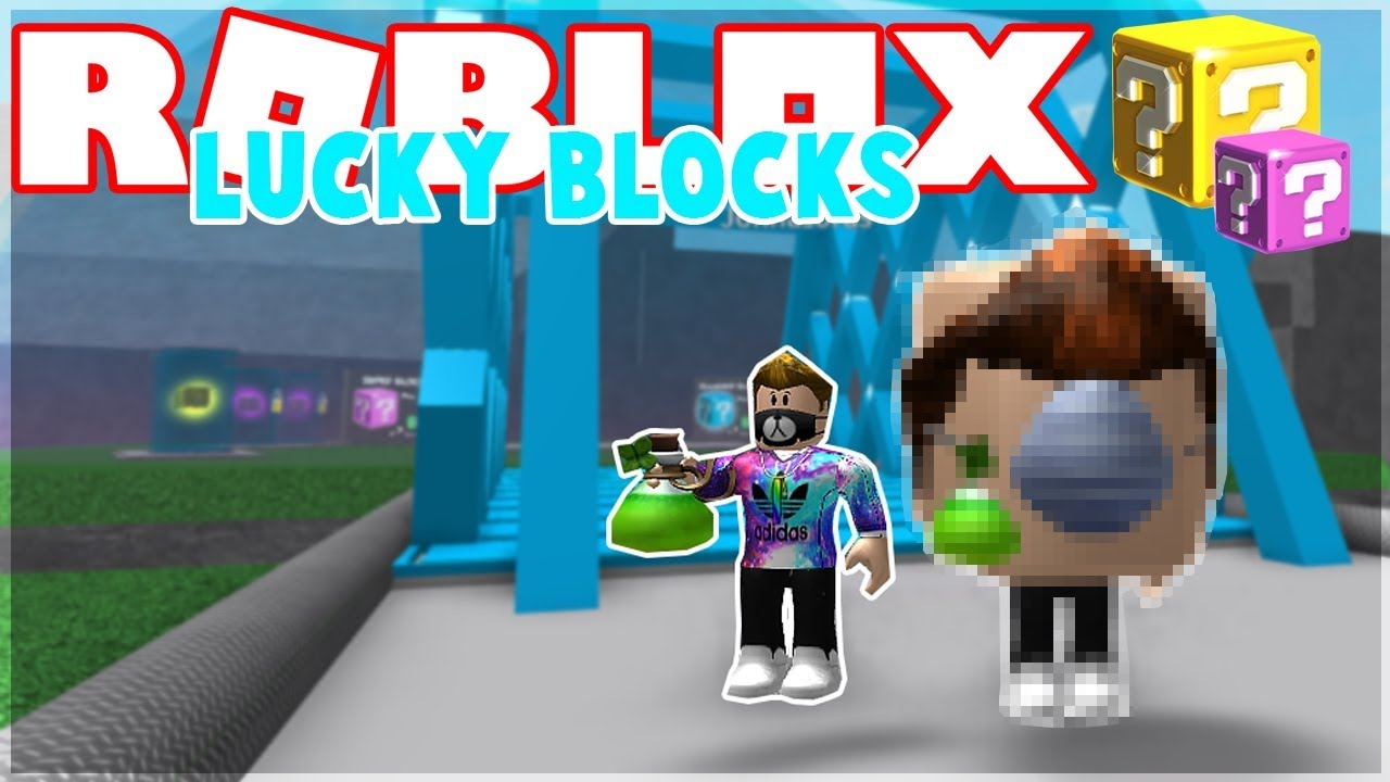 THIS IS THE CRAZIEST GLITCH EVER!! Roblox Lucky Blocks!! - YouTube