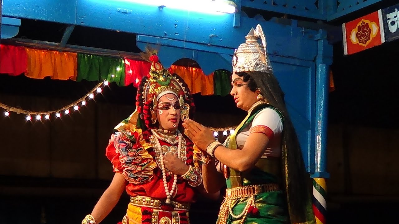 Yakshagana -- Manishada - 1 - YouTube
