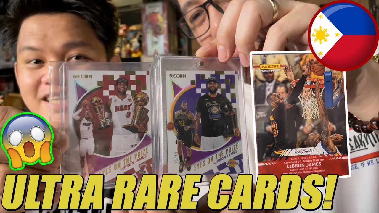 PINOY PRIDE RARE LEBRON CARDS! - YouTube