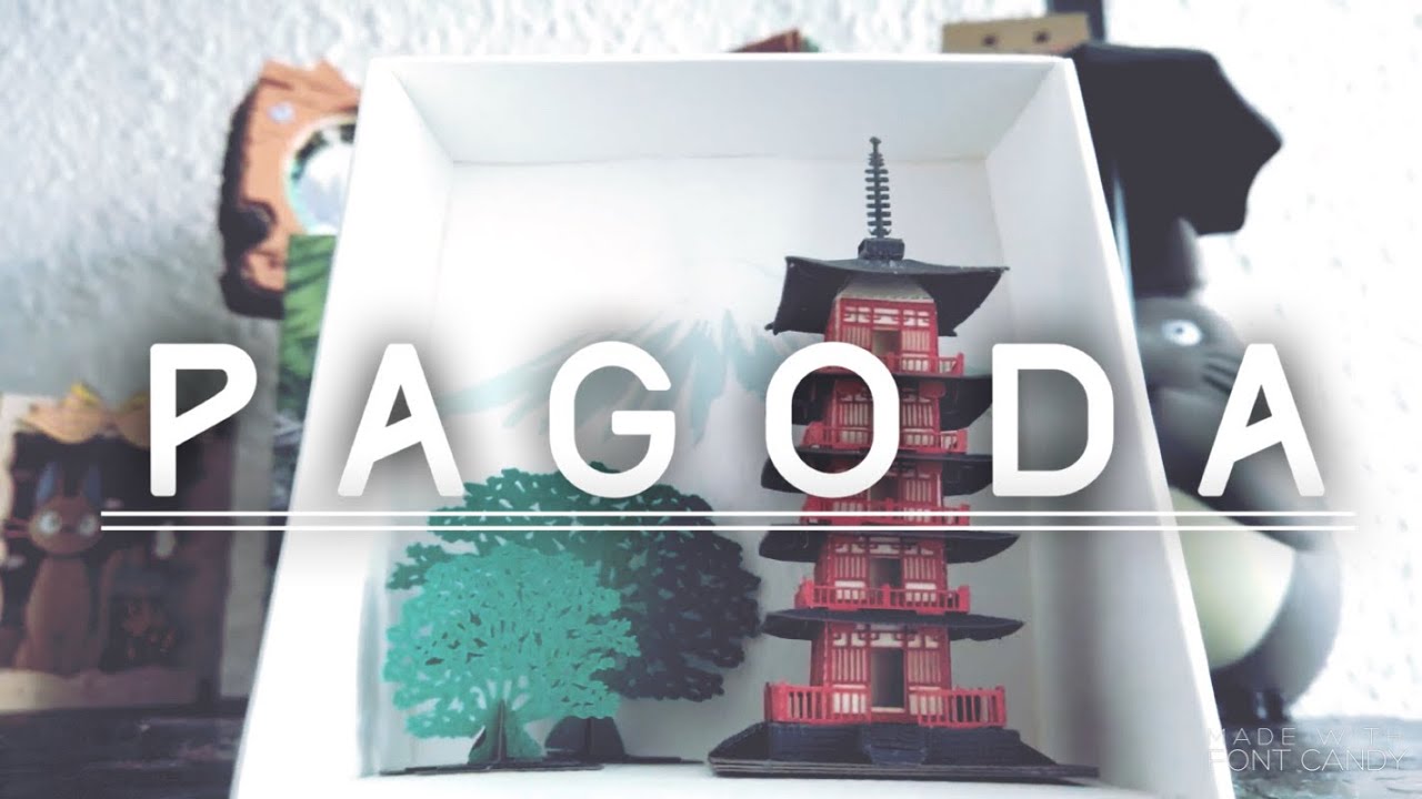 paper nano | PAGODA | Timelapse Build - YouTube