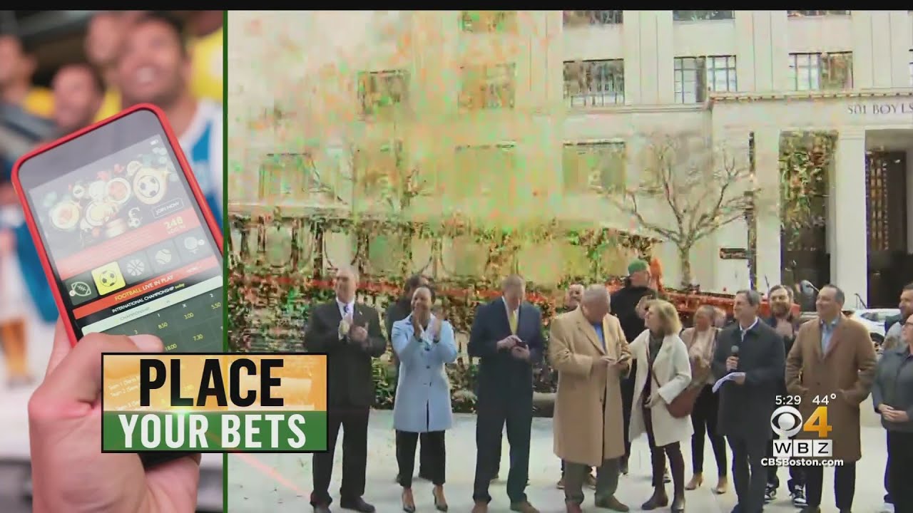 Place your bets, mobile sports betting launches in Massachusetts - YouTube