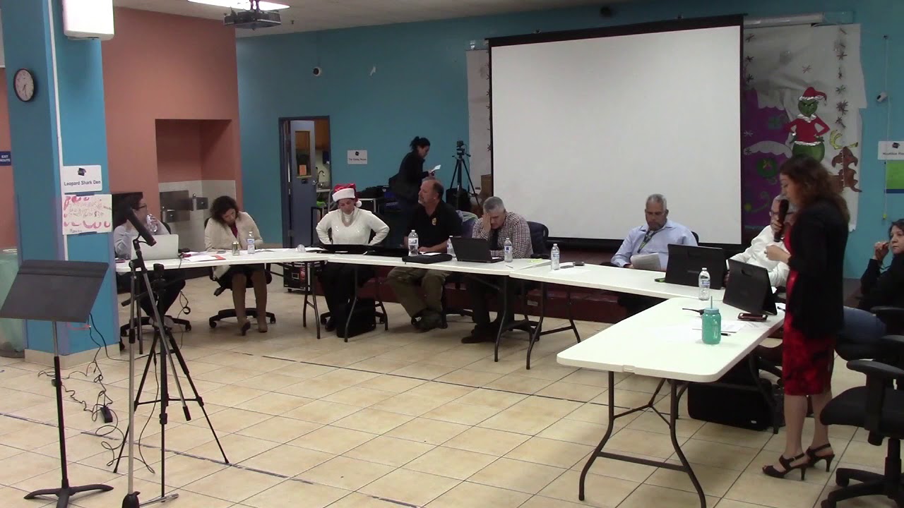 Oasis Charter School Board Meeting- December 2017, LCAP Stakeholder ...