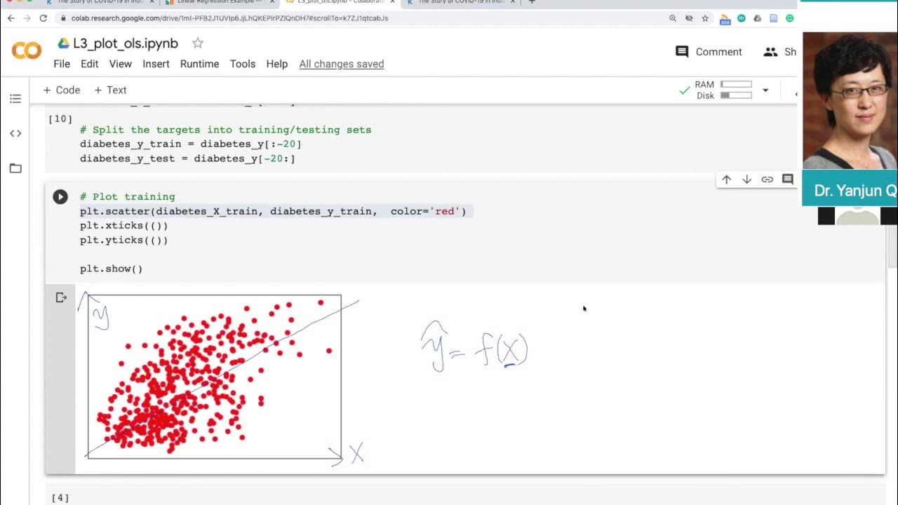 S1-L3-LinearRegression-Module1: BasicTask+CodeRun ( UVa CS 4774 Machine Learning Course) - YouTube