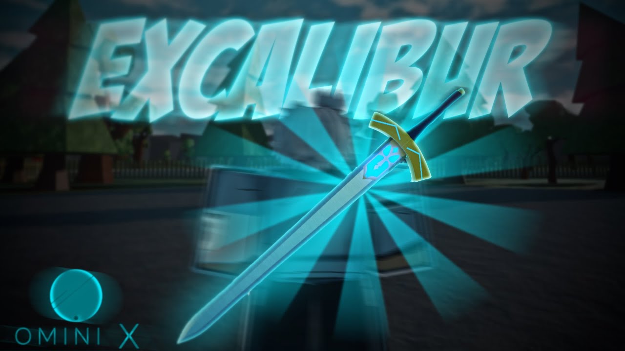 CONSEGUI PEGAR A ESPADA EXCALIBUR NO JOGO DE BEN10 DO ROBLOX E TESTEI ...