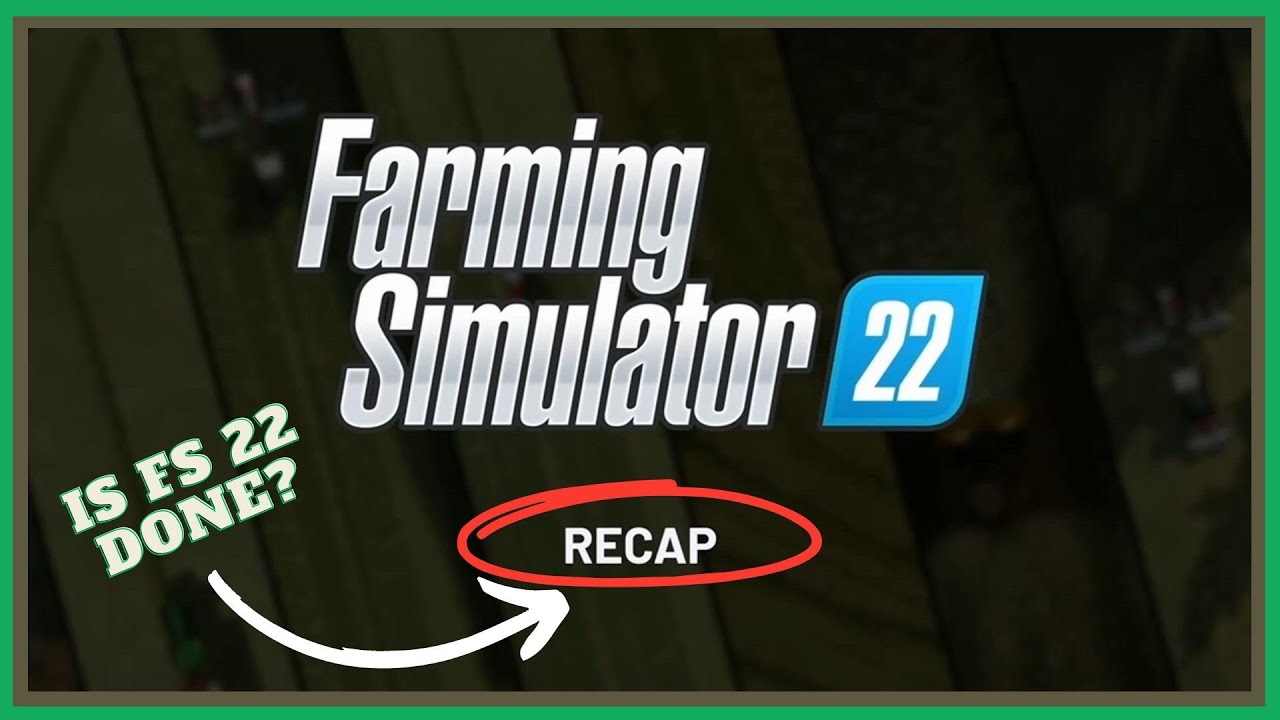 Giants Software Closes Out FS22? - YouTube